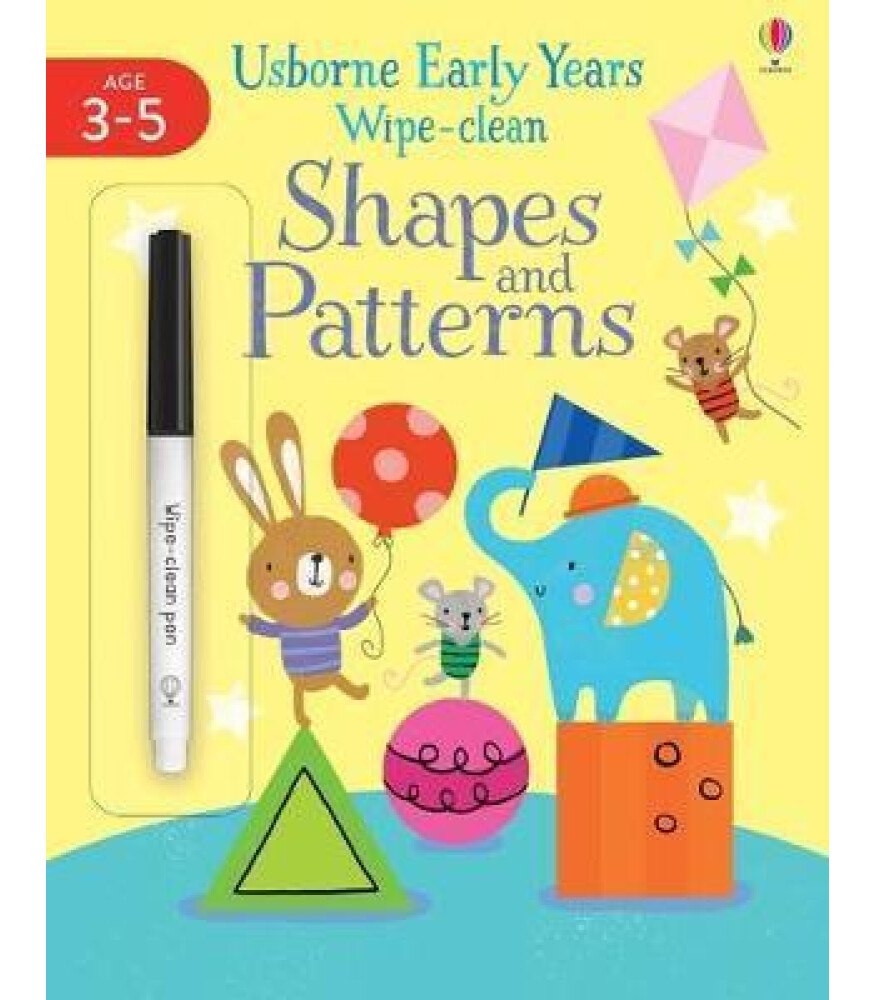 Usborne Early Years Wipe-Clean Shapes & Patterns - Keyif Bebesi | Kids ...