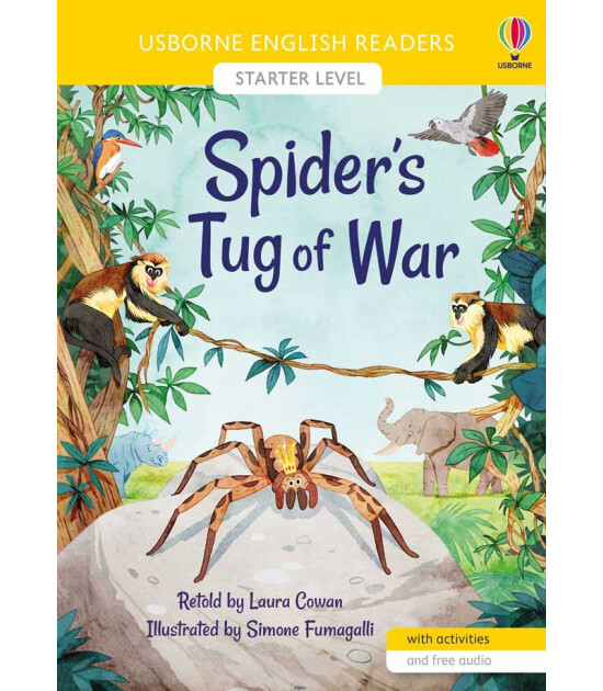 Usborne Spider's Tug of War - Keyif Bebesi | Kids & Toys