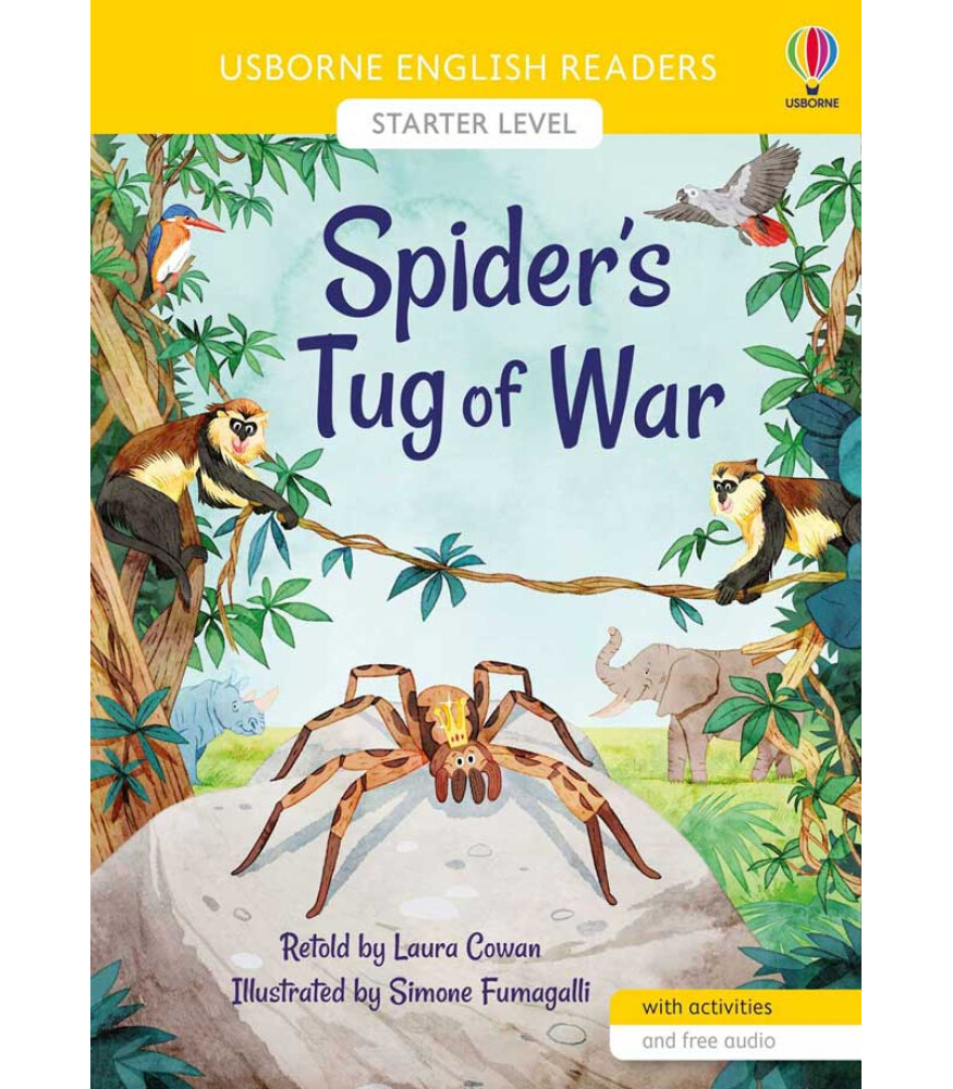 Usborne Spider's Tug of War - Keyif Bebesi | Kids & Toys