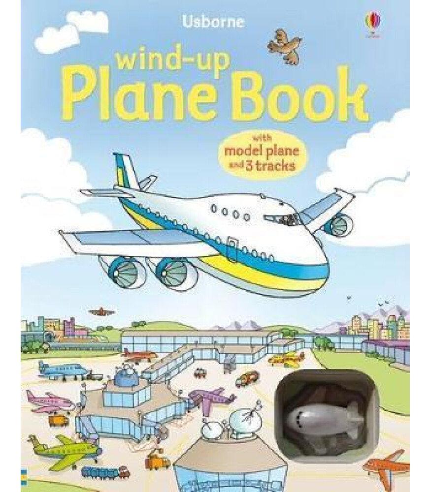USB - Wind-Up Plane Book - Keyif Bebesi | Kids & Toys