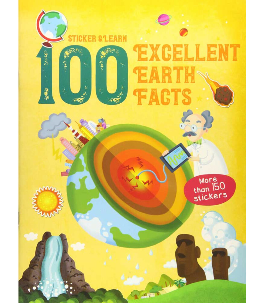 Yoyo 100 Excellent Earth Facts Sticker - Keyif Bebesi | Kids & Toys