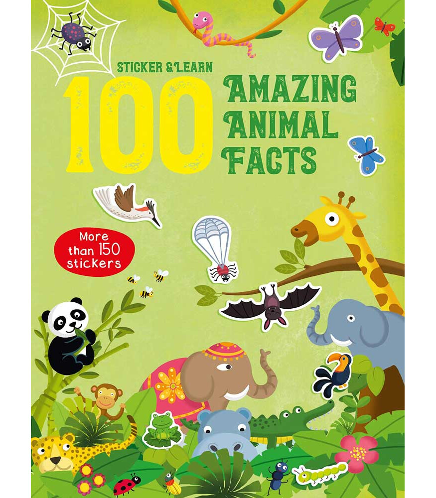 Yoyo 100 Fun Fact To Sticker: Animals - Keyif Bebesi | Kids & Toys