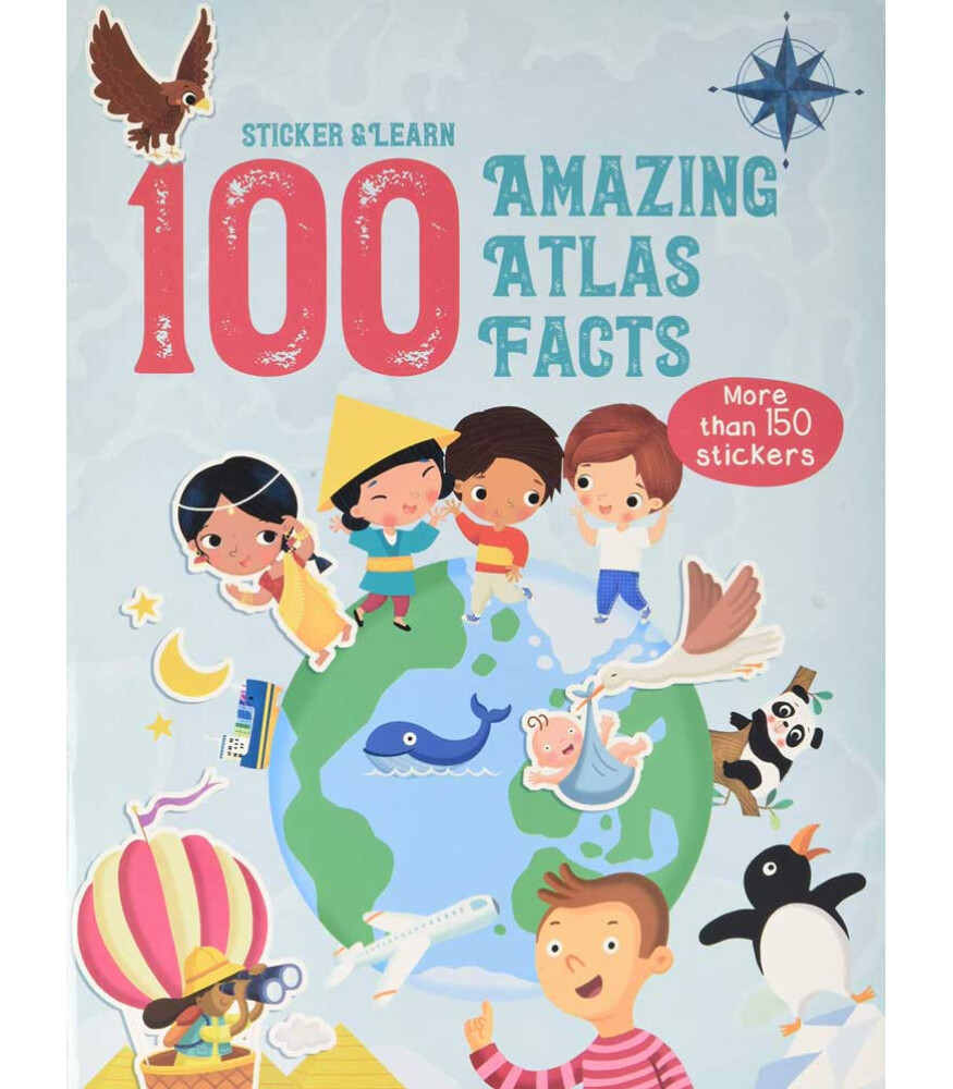 Yoyo 100 Fun Facts to Sticker: Atlas - Keyif Bebesi | Kids & Toys