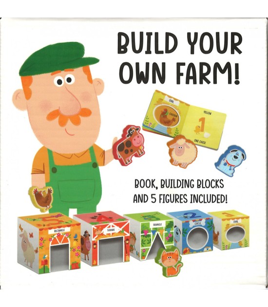 Yoyo Book Building Blocks: Farm - Keyif Bebesi | Kids & Toys