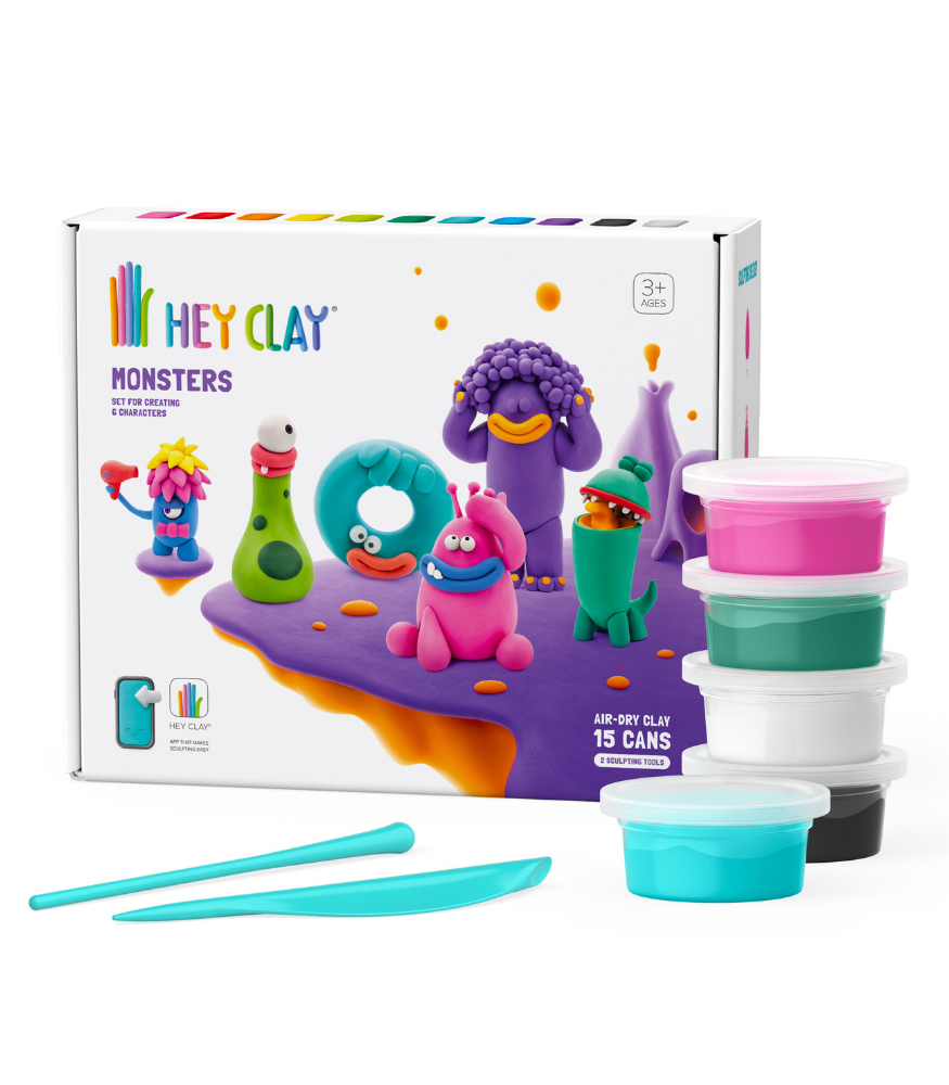 Hey Clay Hava ile Kuruyan Kil (15 Kutu) // Monsters - Keyif Bebesi ...