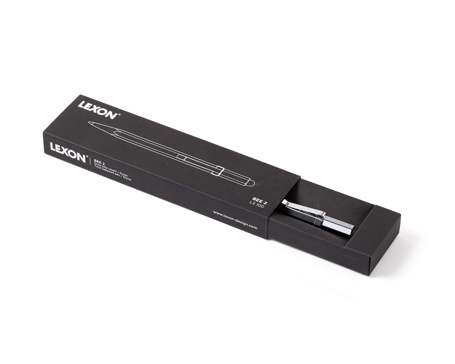 Lexon Bee 2 Kalem Stylus Tükenmez Kalem // Parlak Krom - Keyif Bebesi ...