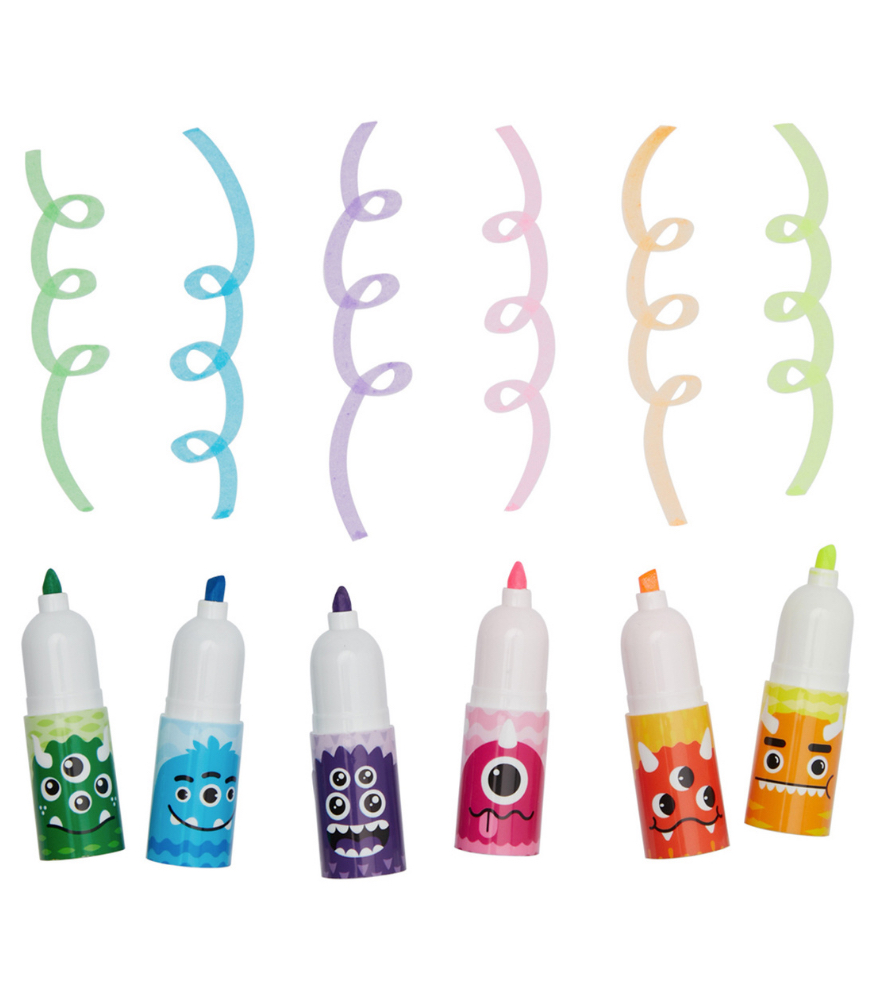 Ooly Monster Mini Kokulu Highlighter Seti (6 Adet) - Keyif Bebesi ...